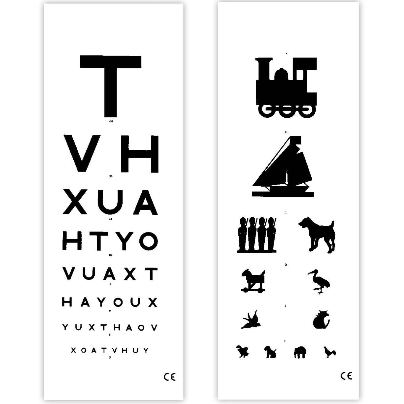 Eye Test Chart 3 Metre Distance Sports Supports Mobility 