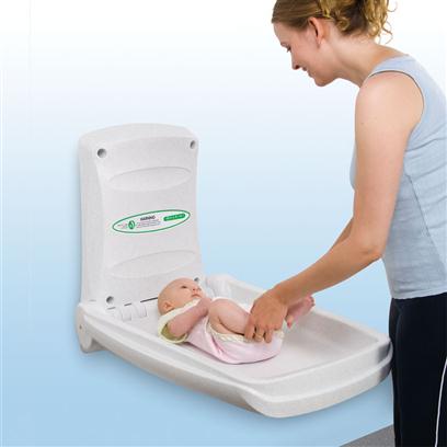 Magrini Vertical Wall Mounted Baby Changing Unit | Health and Care