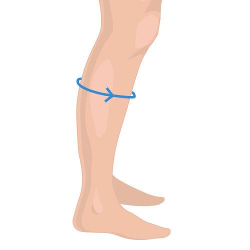 BioSkin Calf Skin Support | Health and Care