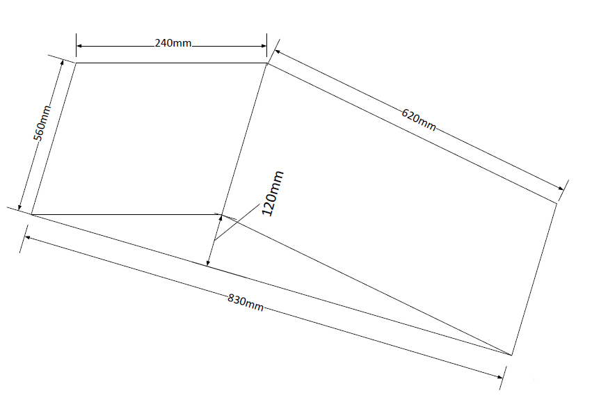 Double Knee Leverage Raised Bed Wedge | Health and Care