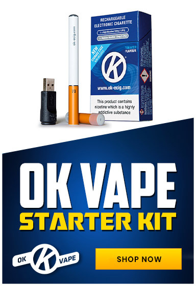 OK Vape 50/50 E-Liquids | Health and Care