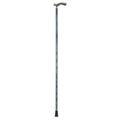 Blue Ash Cane with Chrome Fritz Handle | Health and Care