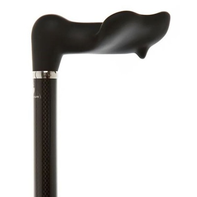 Carbon Fibre Cane w/ Fischer Handle -Right | Health and Care
