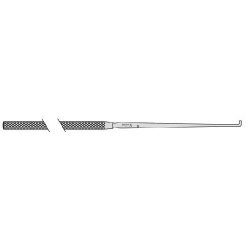 St Bartholomews Wax Hook 180mm Angled | Health and Care