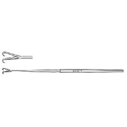 McIndoe Double Prong Skin Hooks With 10mm Wide End 150mm | Health and Care
