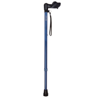 Admiral Blue Adjustable Walking Stick | Health and Care