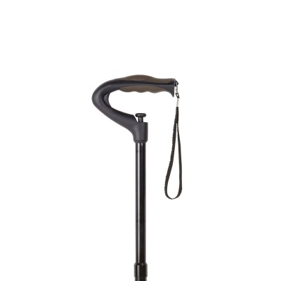 One Push Button Height-Adjustable Walking Stick | Health and Care