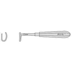 Doyen Periosteal Elevator Curved To Right Child 165mm Curved | Health ...