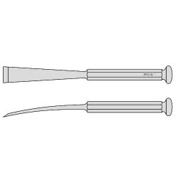 Stille Bone Osteotomes 19mm Wide (3/4") Curved 230mm Curved | Health ...