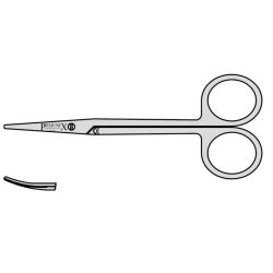 Strabismus Scissors 115mm Curved (Pack of 10) | Health and Care
