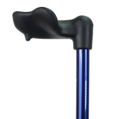 Black Adjustable Anatomical Walking Stick | Health and Care