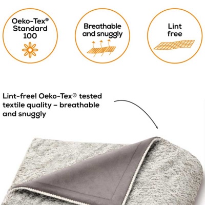 Beurer XXL Cosy Nordic Heated Blanket | Health and Care