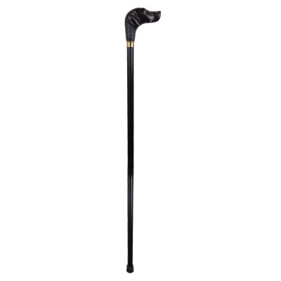 Collectors' Black Labrador Handle Walking Stick | Health and Care