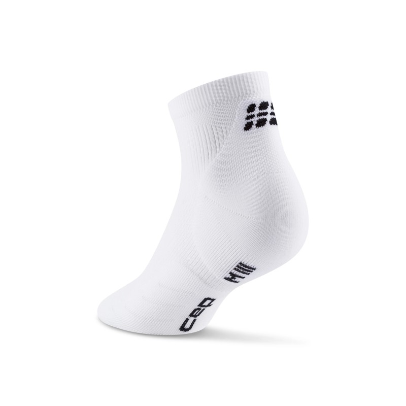 CEP Core Run 5.0 Low-Cut Men Socks (White) | Health and Care