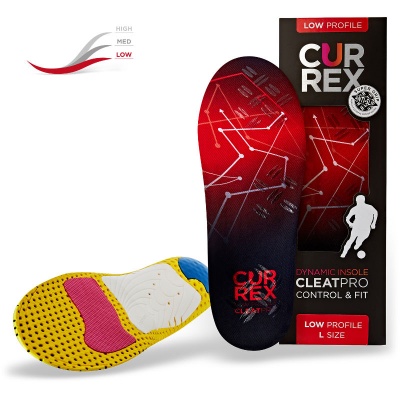 Currex CleatPro Low Arch Sports Insoles | Health and Care