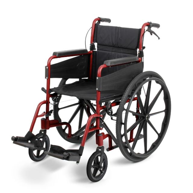 Days Standard Escape Lite Red Wheelchair | Health and Care