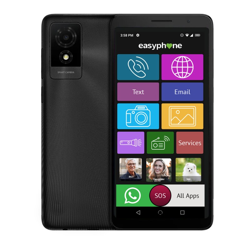 Easyphones XL Easy Smartphone for Elderly | Health and Care