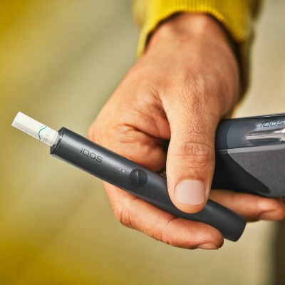 IQOS Iluma Heated Tobacco Device Kit (Grey) | Health and Care