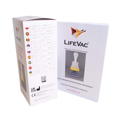 LifeVac Anti-Choking Home Kit Portable Airway Clearance Device | Health ...