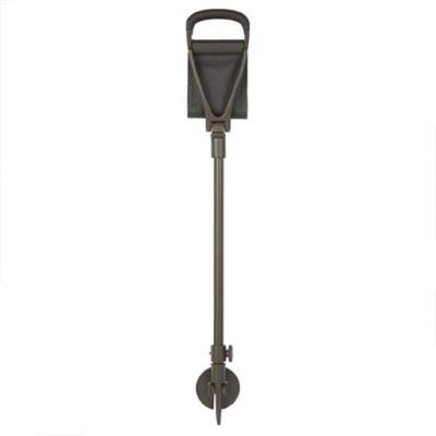 Luxury Green Leather Shooting Seat Stick | Health and Care