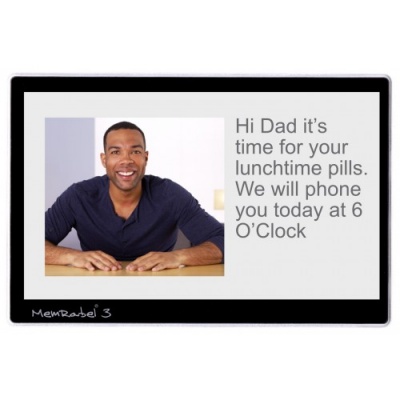 Memrabel 3 Touchscreen Memory Alarm Clock | Health and Care