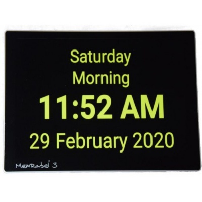 Memrabel 3 Touchscreen Memory Alarm Clock | Health and Care