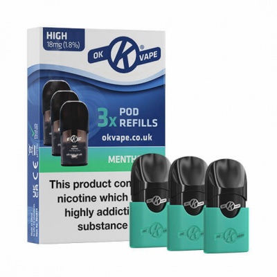 OK Vape Refills from £5.20 per Pack | Health and Care