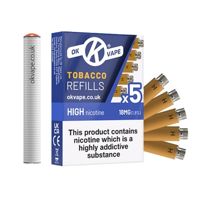 OK Vape E-Cigarette High Strength Cartridges | Health and Care
