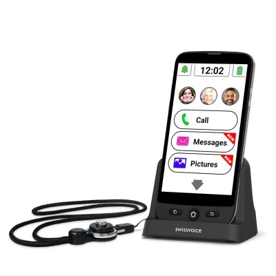 Swissvoice S510-C Elderly Smartphone | Health and Care
