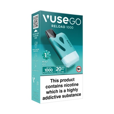 Vuse Go Reload Blue Rechargeable Box Vape | Health and Care