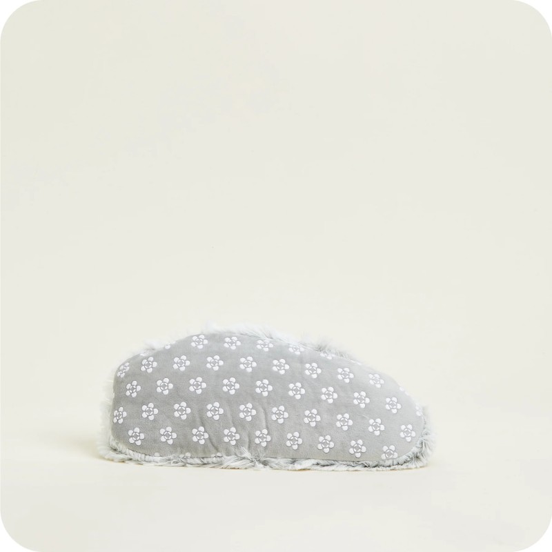 Warmies Classic Soft Fur Slippers (Grey) | Health and Care
