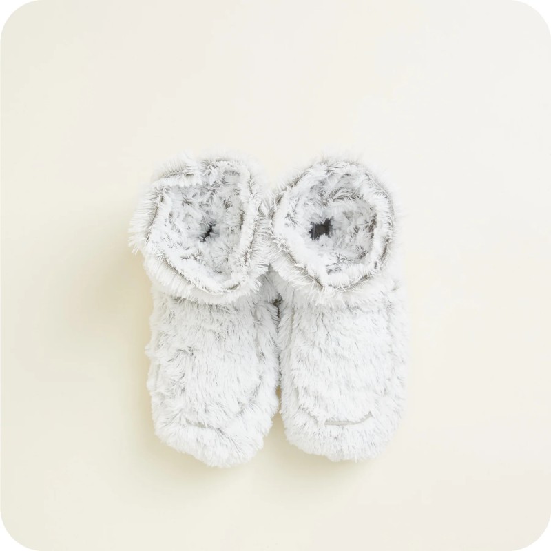 Warmies Classic Soft Slipper Boots (Grey) | Health and Care