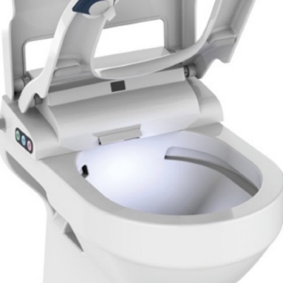 AKW Consilio Bidet with Seat amd Lid | Health and Care