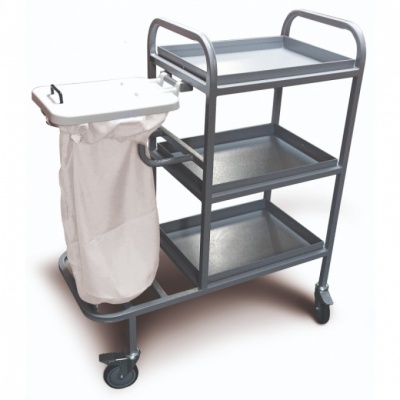 Bristol Maid Mild Steel Double Trolley | Health and Care
