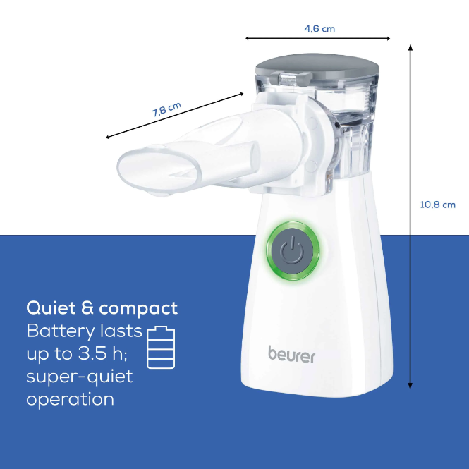 Beurer IH57 Portable Nebuliser | Health and Care