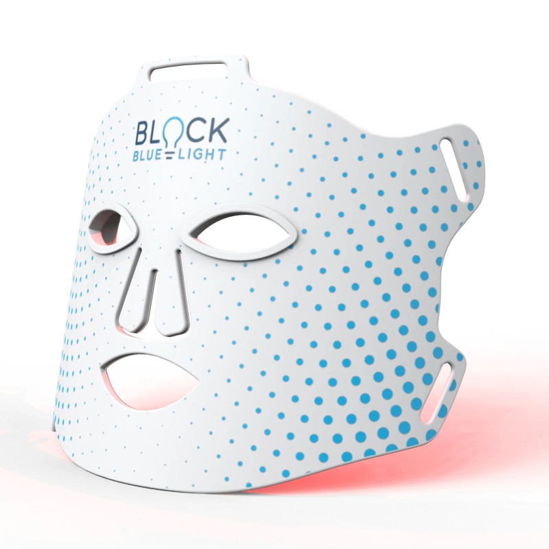 BlockBlueLight Red Light Therapy Face Mask | Health and Care