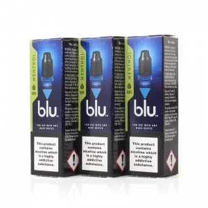 Blu Pro Menthol E-Liquid (Pack of Three) | Health and Care