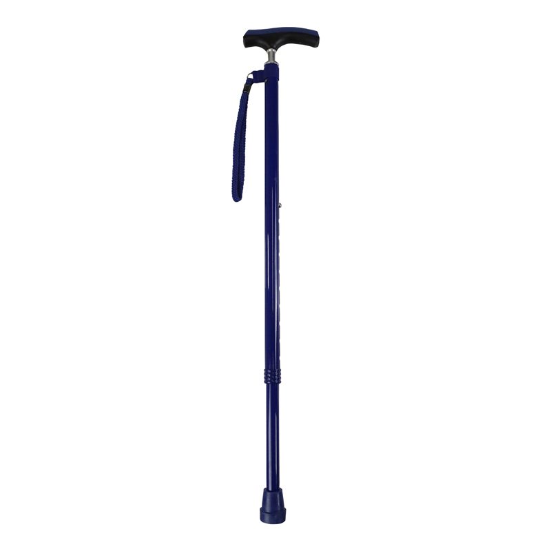 Black Adjustable Crutch Walking Stick | Health and Care