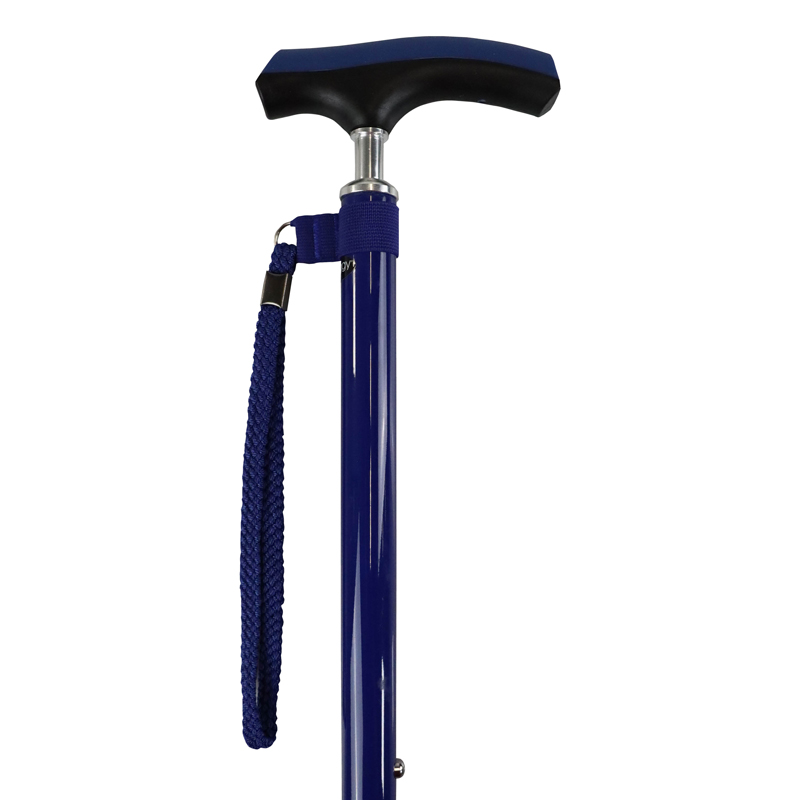 Dark Blue Adjustable Walking Stick | Health and Care