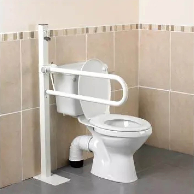 Homecraft Devon Floor Mounted Folding Rail | Health and Care