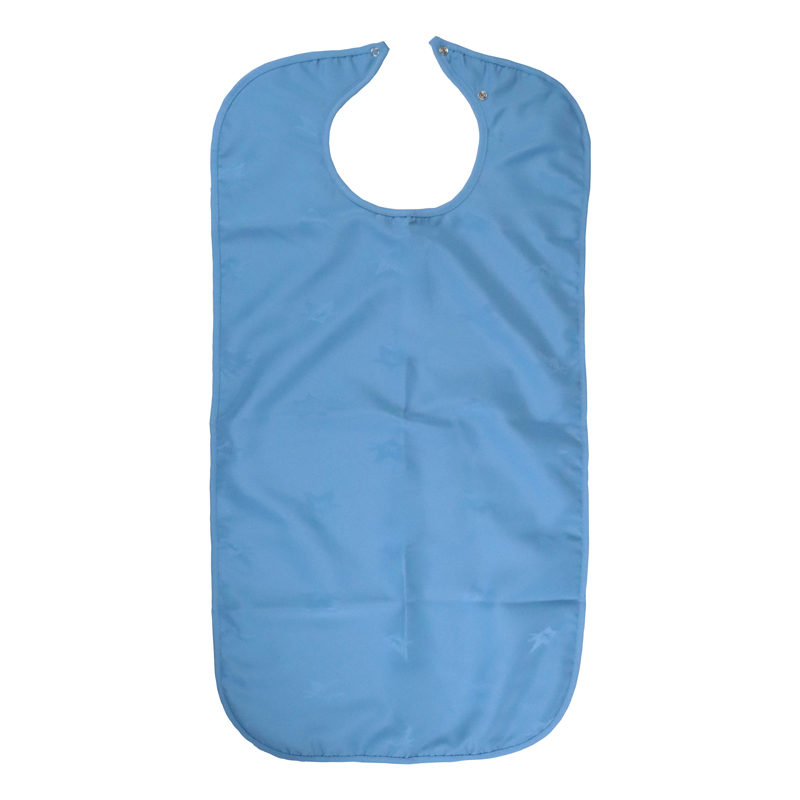 Pack of Five Dignified Adult Bibs (Blue) | Health and Care