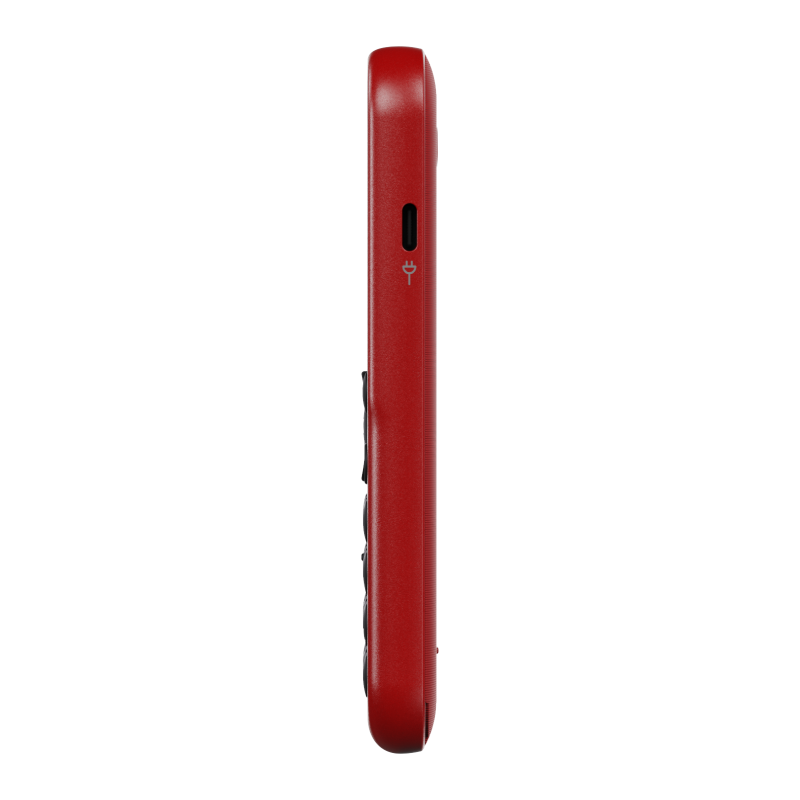 Doro Leva E10 Emergency Mobile Phone (Red) | Health and Care
