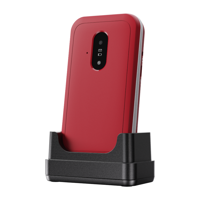Doro Leva E22 Extra-Loud Mobile Phone RED | Health and Care