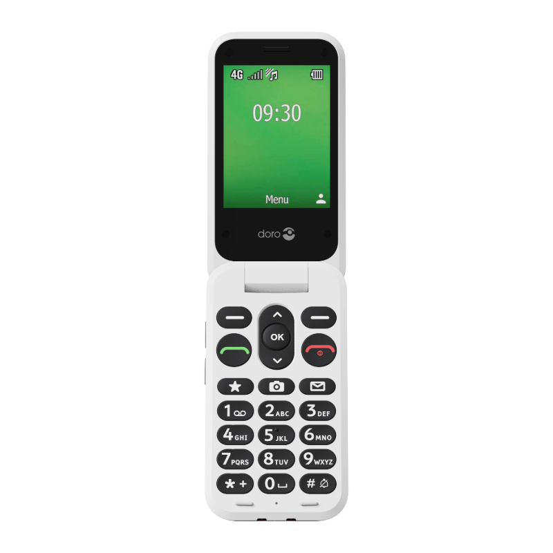 Doro 1380 Easy Mobile Phone (Red) | Health and Care
