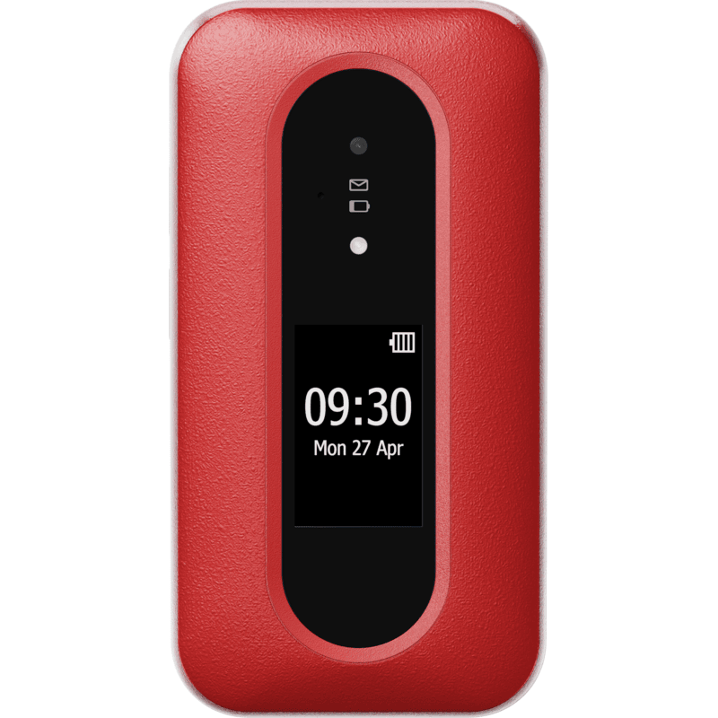 Doro 1380 Easy Mobile Phone (Red) | Health and Care
