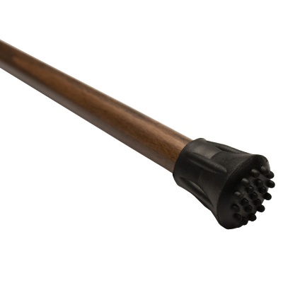 Economy Brown Crutch Handle Wooden Walking Stick | Health and Care