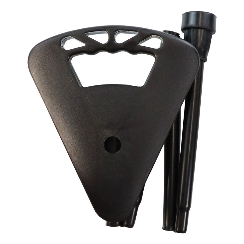 Flipstick Black Foldaway Seat Stick | Health and Care