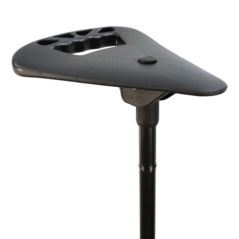 Flipstick Black Foldaway Seat Stick | Health and Care