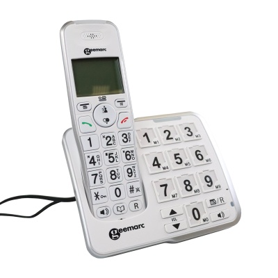 Geemarc AmpliDECT 295 Photo Amplified Cordless Telephone with Answering ...