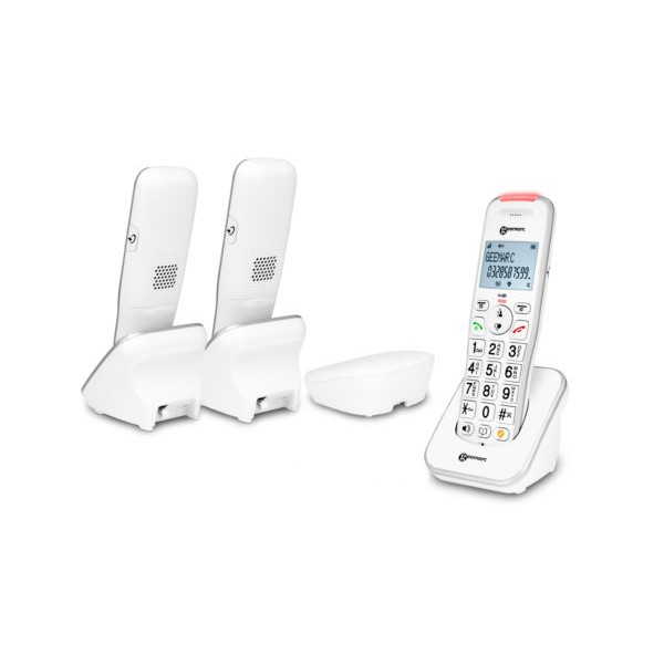 Geemarc Liberty 200 Cordless Phones & Base | Health and Care